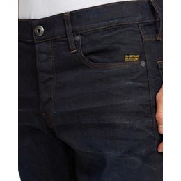 G-Star Raw G-STAR Herren Regular-fit-Jeans "3301 Regular Tapered Jeans", blau, Gr. 26, Obermaterial: 79% Baumwolle, 19% Polyester, 2% Elasthan, Jeans