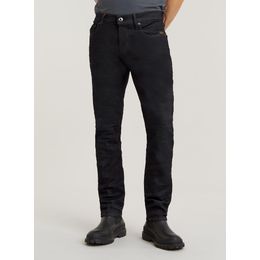 G-Star Raw G-STAR Herren Regular-fit-Jeans "3301 Regular Tapered Jeans", blau, Gr. 27, Obermaterial: 79% Baumwolle, 19% Polyester, 2% Elasthan, Jeans
