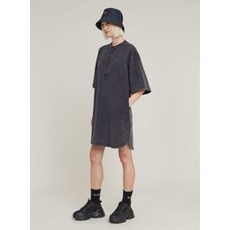 G-Star Raw G-STAR Damen Sweatkleid "Balloon Loose Sweater Kleid"dk schwarz marble gd, Gr. XXS, Obermaterial: 96% Baumwolle, 4% Elasthan, Kleider