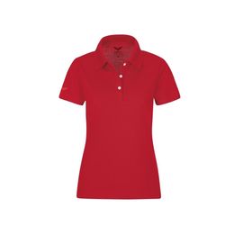 TRIGEMA Damen Poloshirt "TRIGEMA Poloshirt aus Baumwolle", braun, Basic, Gr. XS, 100% Baumwolle, Shirts