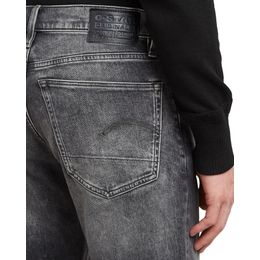 G-Star Raw G-STAR Herren Regular-fit-Jeans "3301 Regular Tapered Jeans", grau, Gr. 40, Obermaterial: 98% Baumwolle, 2% Elasthan, Jeans