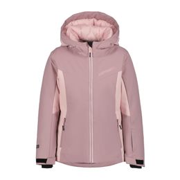 Skijacke Icepeak "Icepeak LANETT JR", Kinder, Gr. 152, pink, Softshell, Obermaterial: 100% Polyester. Futter: 100% Polyester. Wattierung: 100% Polyester, gerade h&uuml;ftbedeckend, verstellbar abgestepptes B&uuml;ndchen mit verstellbarem Klettverschluss, Jacken Skijacke, mit dezenten Logoschriftz&uuml;gen