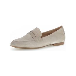 Gabor Damen Slipper "Gabor Slipper Veloursleder", Gr. 38grau, Veloursleder, Schuhe