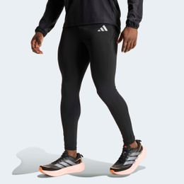 Damen Lauftights "Run Ess Tigh M"schwarz, Gr. S, adidas Performance, Obermaterial: 85% Polyester, 15% Elasthan, Hosen
