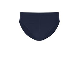TRIGEMA Herren Slip "TRIGEMA Slip", Gr. M, blau, 90% Polyamid, 10% Elasthan, Unterhosen