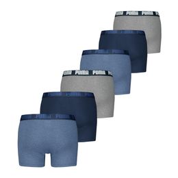 Puma Herren Boxershorts "Puma MEN EVERYDAY BOXER", Gr. XXLdenim combo, Single Jersey, Obermaterial: 95% Baumwolle, 5% Elasthan, Unterhosen,