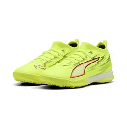 Puma Kinder Fu&szlig;ballschuh "ULTRA 6 MATCH TT + Mid Fu&szlig;ballschuhe Jugendliche", Gr. 33gelb alert schwarz glowing rot lime squeeze, Obermaterial: Textil,