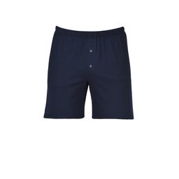 TRIGEMA Herren Boxershorts "TRIGEMA Boxershorts aus 100% Biobaumwolle", Gr. XL, blau, 100% Baumwolle (Bio-Baumwolle kbA), Unterhosen