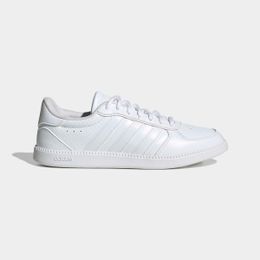 Damen Sneaker "BREAKNET SLEEK", adidas Sportswear, Gr. 38,5cloud wei&szlig;, cloud wei&szlig;, cloud wei&szlig;, Synthetik, Textil, Schuhe