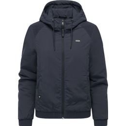 Ragwear Damen Bomberjacke "Chinta Warm YOUMODO"navy, Gr. L, Obermaterial: 100% Nylon; Innenfutter: 100% Polyester; Wattierung: 100% Polyester, Jacken