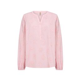 soyaconcept Damen Blusentop "Soya Concept Shirt SC-BARBRA"4120 rose, Gr. XL, Obermaterial: 100% Baumwolle, Blusen