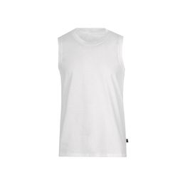 TRIGEMA Herren Tr&auml;gertop "TRIGEMA Tr&auml;gershirt aus Single-Jersey", wei&szlig;, Basic, Gr. M, 100% Baumwolle, Tops