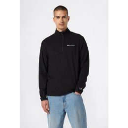 Champion Herren Sweatshirt "SPORTWEAR HALF ZIP Slim Fit Micro Polar", schwarz, Gr. XL, Obermaterial: 100% Polyester, Sweatshirts
