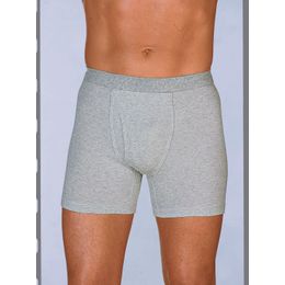 Herren Schl&uuml;pfer, Gr. 6, grau, 60% Baumwolle, 40% Polyamid, Unterhosen