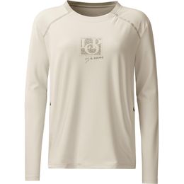 LPO Damen Sweatshirt "Sweatshirt Lotta"whisper wei&szlig;, Gr. 44, 92% Polyester, 8% Elasthan, Sweatshirts