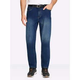 5-Pocket-Jeans Catamaran, Herren, Gr. 27, Unterbauchgr&ouml;&szlig;en, blau, stone, washed, 98% Baumwolle, 2% Elasthan, unifarben, lang, Jeans 5-Pocket-Jeans