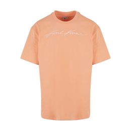 Karl Kani Damen T-Shirt "Karl Kani Herren"apricot, Gr. M, bedruckt, 100% Baumwolle, Shirts