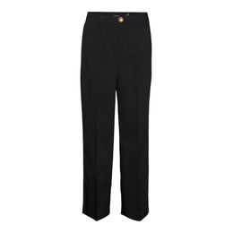 V&eacute;ro Moda Vero Moda Hose 'VMGecina' Damen Gr&ouml;&szlig;e 40 gold / schwarz