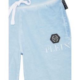 Philipp Plein M&auml;dchen Jogginghose "Basic"07, lightblau, Gr. 8, Obermaterial: 100% Baumwolle, Hosen