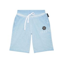 Philipp Plein M&auml;dchen Jogginghose "Basic"07, lightblau, Gr. 6, Obermaterial: 100% Baumwolle, Hosen