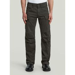 G-Star Raw Cargohose G-STAR "3D Regular Straight Cargohose", Damen, Gr. 30, Länge 34, asfalt gd, Obermaterial: 50% Baumwolle, 47% Baumwolle, 3% Elasthan, Hosen Cargohose