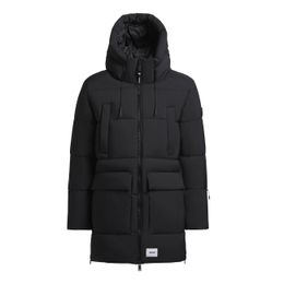 Khujo Herren Steppmantel "WELM MATT", schwarz, Gr. L, unifarben, 100% Polyester, M&auml;ntel