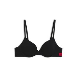 B&uuml;gel-BH HUGO UNDERWEAR, Damen, Gr. 85, Cup B, schwarz, Obermaterial: 90% Modal, 10% Elasthan, Basic, BHs B&uuml;gel-BH