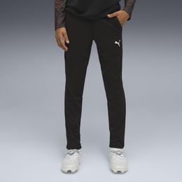 Puma Kinder Sporthose "individualFINAL Fu&szlig;ball-Trainingshose Jugendliche", schwarz, Gr. 152, unifarben, Obermaterial: 100% Polyester. Taschenfutter: