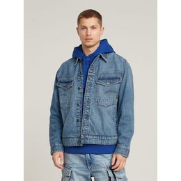 G-Star Raw Outdoorjacke G-STAR "Dakota Jacke", Herren, Gr. L, faded outburst, Obermaterial: 100% Baumwolle, Jacken Outdoorjacke