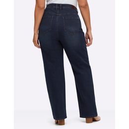 sheego Damen Bequeme Jeans, beige, Gr. 46, unifarben, 95% Baumwolle, 3% Polyester, 2% Elasthan, Jeans