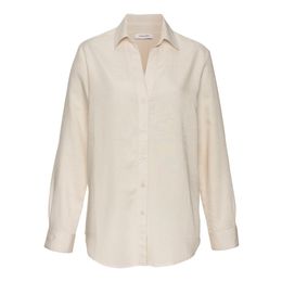 Lascana Bluse Damen Gr&ouml;&szlig;e 4XL hellbeige