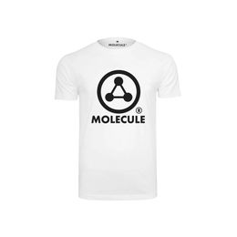 MOLECULE Herren Kurzarmhemd "Molecule T-Shirt Big Logo"wei&szlig;, Gr. L, Obermaterial: 100% Baumwolle, Hemden