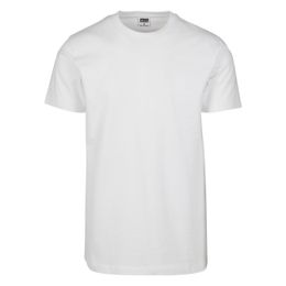 Urban Classics Damen T-Shirt "Urban Classics Herren Basic Tee"wei&szlig;, Gr. S, unifarben, 100% Baumwolle, Shirts