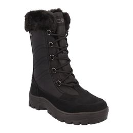 CMP Damen Winterstiefel "ROWENNA WMN SNOW BOOTS WP", Gr. 40nero, Leder, Synthetik, Schuhe, Winterschuhe, Winterboots, Snowboots, wasserdicht