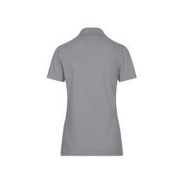 TRIGEMA Damen Poloshirt "TRIGEMA Poloshirt", grau, Basic, Gr. XL, 100% Baumwolle, Shirts