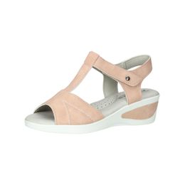 Arcopedico Damen Keilsandalette "Arcopedico Sandalen Textil", Gr. 37rose, Textil, Schuhe