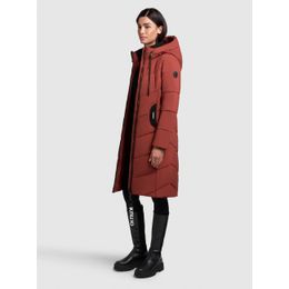 Khujo Damen Steppmantel "ARIBAY4 LIGHT", rot, Gr. XS, unifarben, 100% Polyester, M&auml;ntel