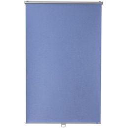 Springrollo K-home, B:35cm H:150cm, blau, Polyester, Rollos, "Anna"