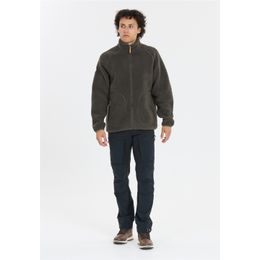 WHISTLER Herren Fleecejacke "Pioneer", grau, Gr. M, unifarben, 100% Polyester, Jacken, mit atmungsaktiver Eigenschaft