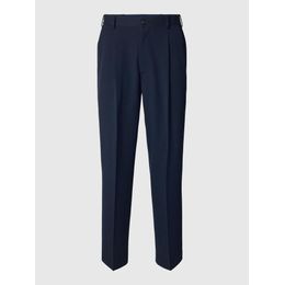 Selected Bundfaltenhose 'SLH220' Herren Gr&ouml;&szlig;e 52 navy