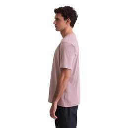 Marc O'Polo MARC O'POLO Damen T-Shirt "aus reiner Bio-Baumwolle"violet mauve, Basic, Gr. M, unifarben, Obermaterial: 100% Baumwolle, Shirts