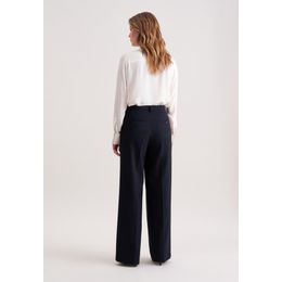 Seidensticker Damen Stoffhosenavy, Gr. 46, 39% Wolle, 33% Polyester, 14% Viskose, 13% Polyamid, 1% Elasthan, Hosen