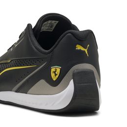 Puma Herren Sneaker "Scuderia Ferrari Drift Cat 11 Sneakers Erwachsene", Gr. 44schwarz speed gelb, Obermaterial: Synthetik, Textil. Futter: Textil.
