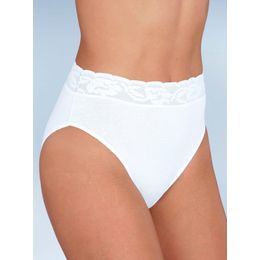 w&auml;schepur W&Auml;SCHEPUR Damen Slip, Gr. 40, wei&szlig;, 95% Baumwolle, 5% Elasthan, Unterhosen