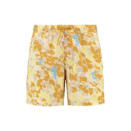 Shiwi Badeshorts 'Nick' Herren Gr&ouml;&szlig;e L beige / hellblau / senf / pastellgelb