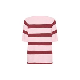 soyaconcept Damen Kurzarmhemd "Soya Concept T-shirt SC-KANITA", rosa, Gr. XS, Obermaterial: 50% Viskose, 27% Polyester, 23% Nylon, Hemden