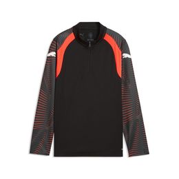 Puma Kinder T-Shirt "individualFINAL Fu&szlig;balltop Jugendliche"schwarz mint jelly glowing rot gr&uuml;n, Gr. 140, bedruckt, Obermaterial: 100% Polyester.
