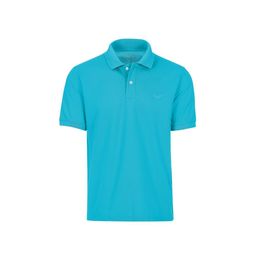 TRIGEMA Damen Poloshirt "TRIGEMA Poloshirt DELUXE Piqu&eacute;", blau, Basic, Gr. S, 100% Baumwolle, Shirts