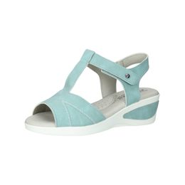 Arcopedico Damen Keilsandalette "Arcopedico Sandalen Textil", Gr. 39aqua, Textil, Schuhe