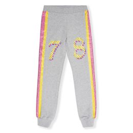 Philipp Plein M&auml;dchen Jogginghose "Jogginghosen"10, grau, Gr. 14, Obermaterial: 100% Baumwolle; Futter: 100% Polyester, Hosen